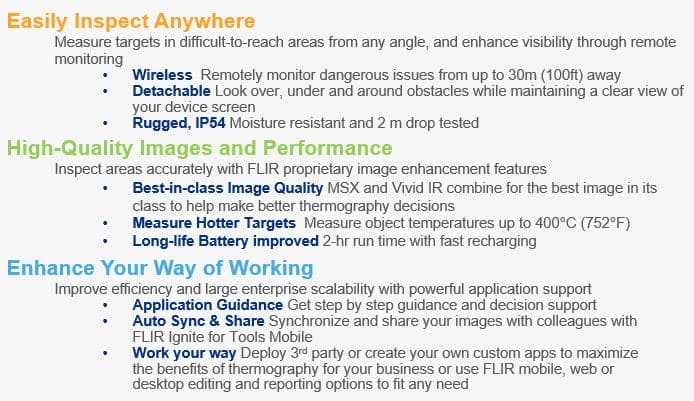 FLIR ONE Edge Pro » Monroe Infrared